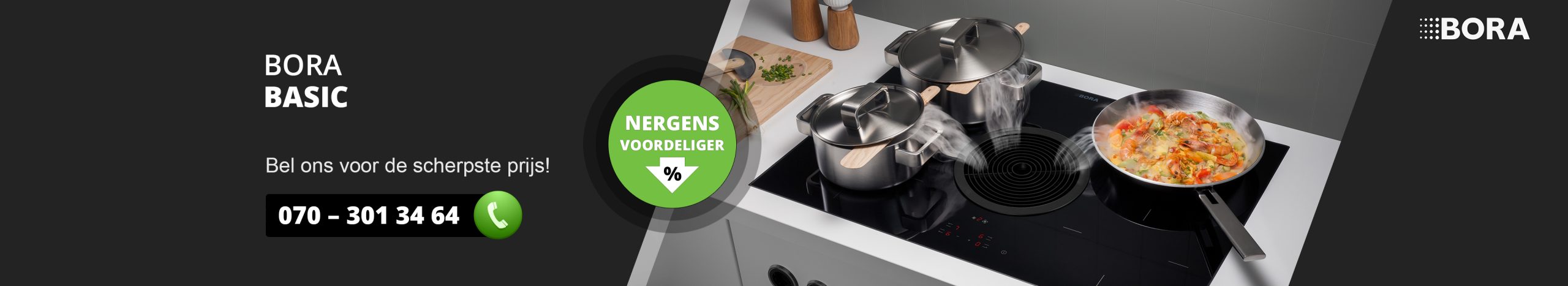 BORA Basic kookplaat - Meer dan Standaard